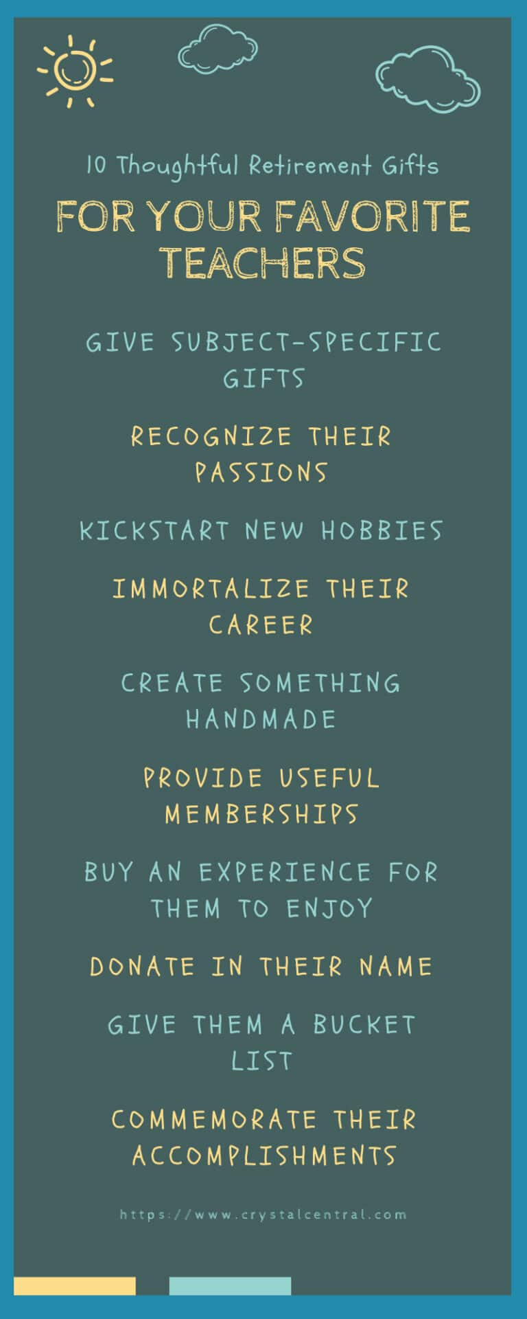 10 Thoughtful Retirement Gifts for Your Favorite Teachers