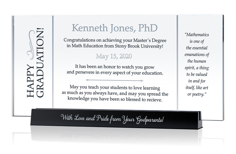 Math Teacher Graduation Gift