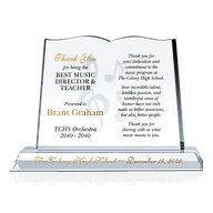 Book Appreciation Gift Plaques