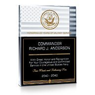 Navy Service Plaque