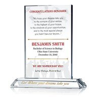 College Graduation Gift Plaque