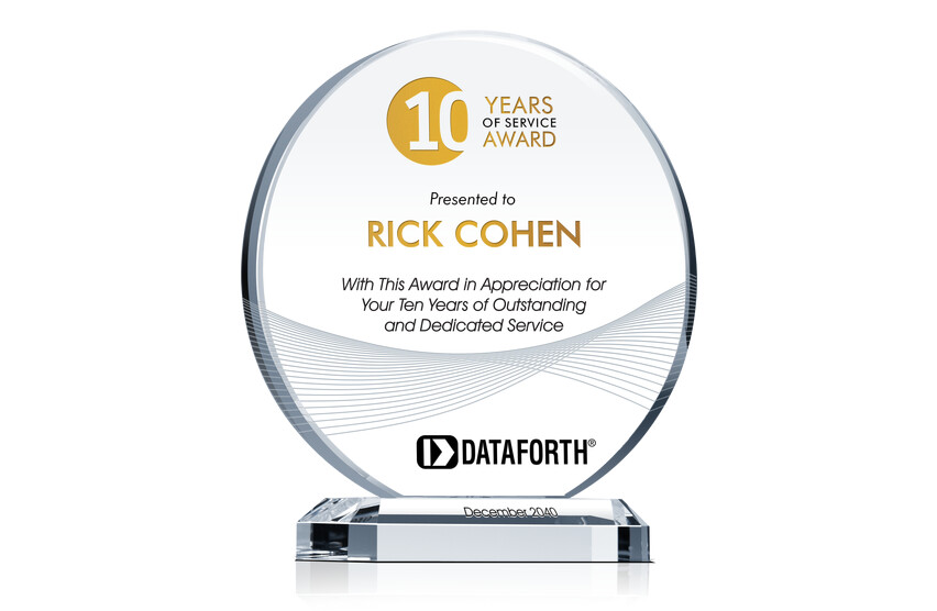 Circle Service Recognition Plaques