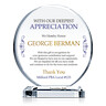 Circle Appreciation Gift Plaques | Crystal Central