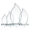 Flame Shaped Appreciation Award Plaque