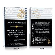 Marine Prayer Plaque