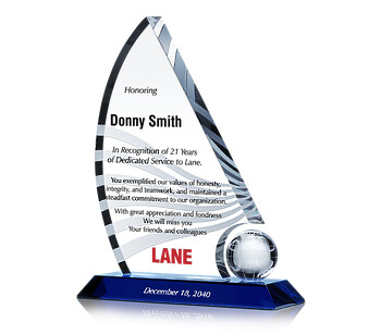 Unique Retirement Plaques with Sample Award Wording Ideas