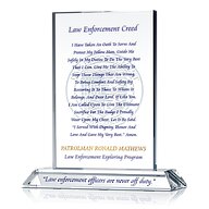 Law Enforcement Prayer Plaque