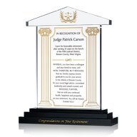 Lawyer Retirement Gift Plaque